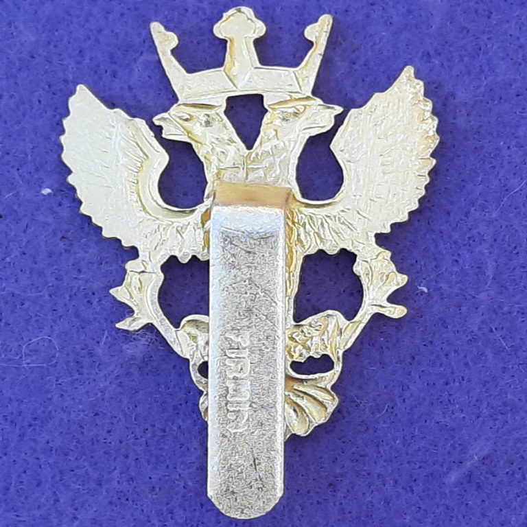 Large S&G Cap Badge – The Mercian Regiment – Steady The Buffs Militaria