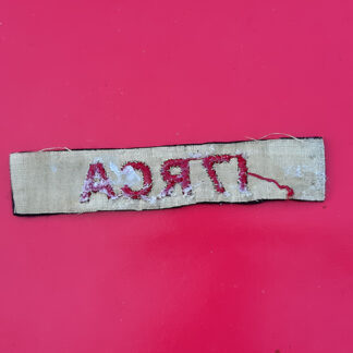 (Canada) The 17th Royal Canadian Artillery – Cloth Shoulder Flash ...