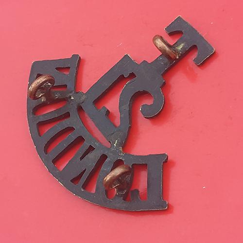 21st London Territorials (First Surrey Rifles) – Blackened Brass ...