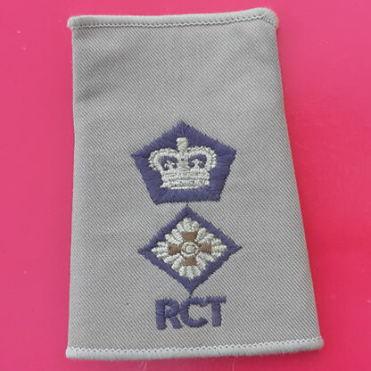 The Royal Corps Of Transport – Lt. Colonel Rank Cloth Shoulder Slide ...