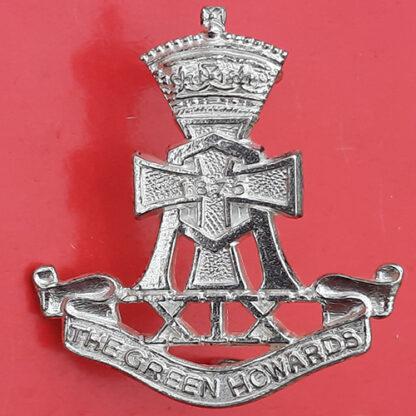 Green Howards – Officer’s Cap Badge – Steady The Buffs Militaria