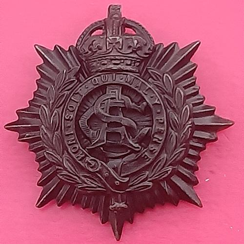 The Army Service Corps – King’s Crown Bronze Cap Badge – Steady The ...