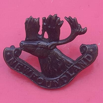 (Canada) The Newfoundland Regiment – Bronze Cap Badge – Steady The ...