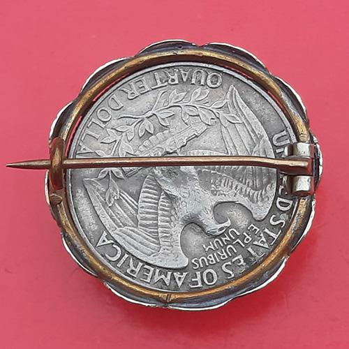 Sussex Regiment – Enamelled & Mother Of Pearl Sweetheart Badge – Steady ...