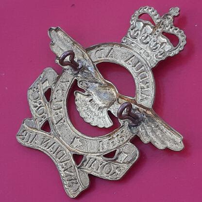 (Canada) The Royal Canadian Air Force – Queen’s Crown Gilding Metal Cap ...