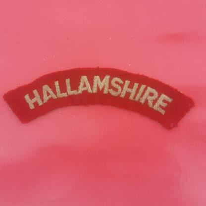 Hallamshire (4th Battalion Territorials) York & Lancs Regiment – Cloth ...