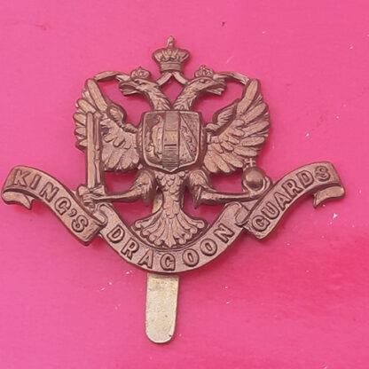 The King’s Dragoon Guards – Gilding Metal Cap Badge – Steady The Buffs ...