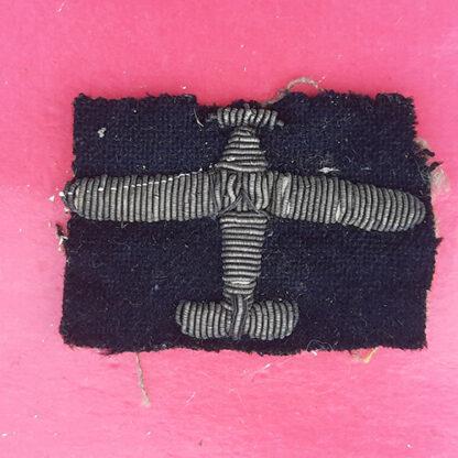 WW2 Royal Navy Fleet Air Arm Non Substantive Air Gunner – Bullion Cloth ...