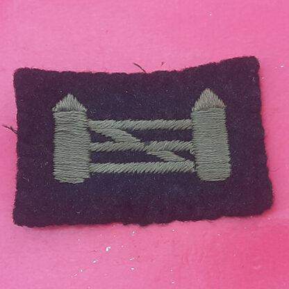 British Troops In Northern Ireland – Woven Formation Badge – Steady The ...