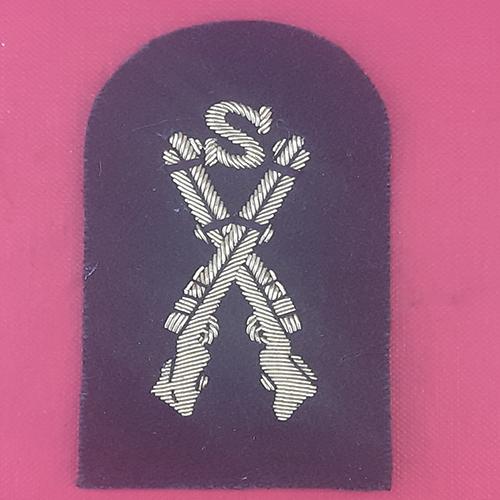 Royal Marines Snipers – Gold Wire Bullion On Lovat Green Cloth Trade ...