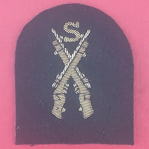 Royal Marines Snipers – Gold Wire Bullion On Lovat Green Cloth Trade ...