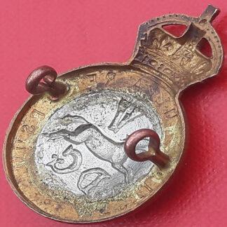 The 5th Dragoon Guards – King’s Crown Bi Metal Lugged Cap Badge ...