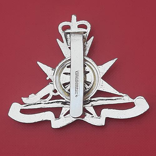 The Royal Malta Artillery – Gold & Silver Anodised Cap Badge. – Steady ...