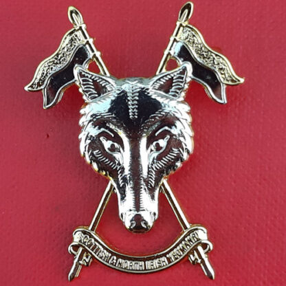 Scottish & North Irish Yeomanry – Bi Metal Cap Badge. – Steady The ...