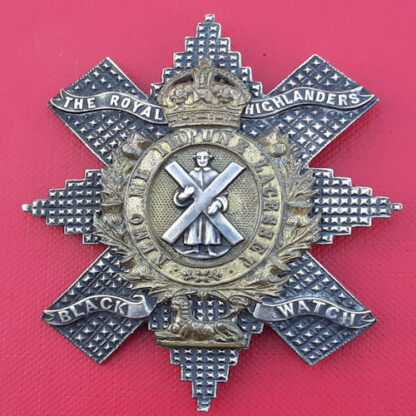 The Royal Highland Regiment (The Black Watch) – Officer’s Silver & Gilt ...
