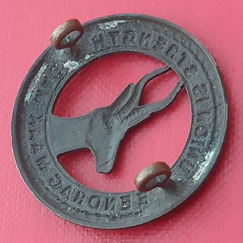 (South Africa) Union Defence Force, General Service – Blackened Brass ...